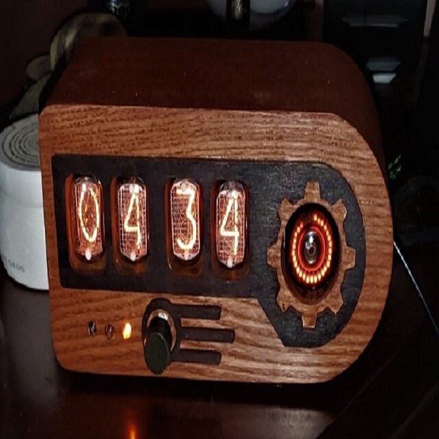 Nixie tube clocks and radios by Romnix on Etsy