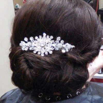 Gorgeous Bridal Head Circlet Head Piece With Rhinestones and Crystals ...