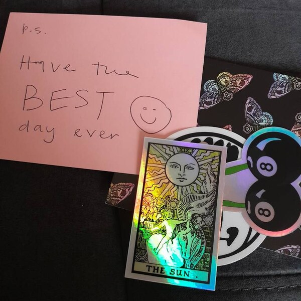 Evil Eye, Protection Symbol, Vinyl Sticker, All Seeing Eye, Holographic ...