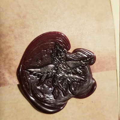 Strahd Zadrovich Family Crest Wax Seal Stamp Vampire Wedding Invitation ...