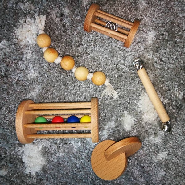 Cylinder With Ball. Ball Cylinder. Ball Rattle. Montessori Cylinder ...
