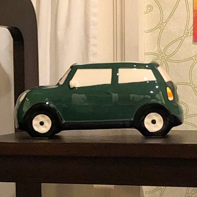 Ceramic Mini Cooper Plant Potters - Etsy