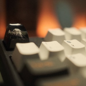 RTX3080 Graphics Card Keycap GPU 2.75U Rotating Artisan Metal Right ...