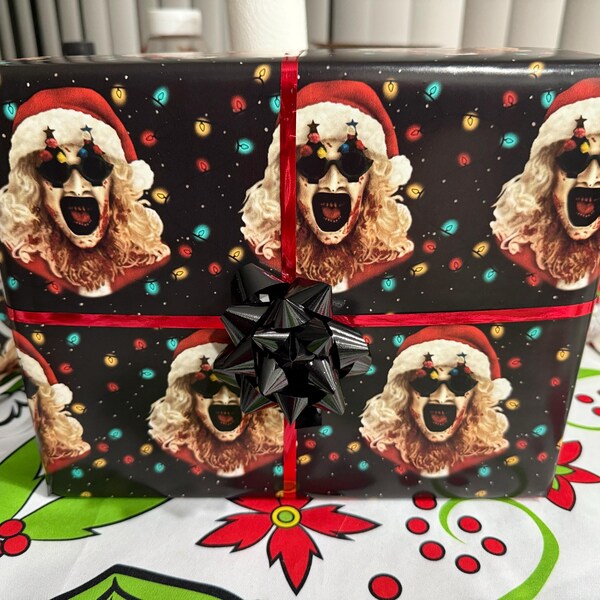 Scream, It's Your Birthday Grimwrap | Horror Movie Wrapping Paper ...