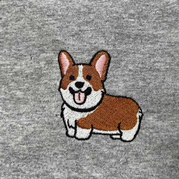 Corgi Dog Embroidery Design, Machine Embroidery Designs, Animal ...