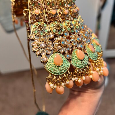 Traditional Indian Wedding Bridal Chura High Quality AD Punjabi Set ...