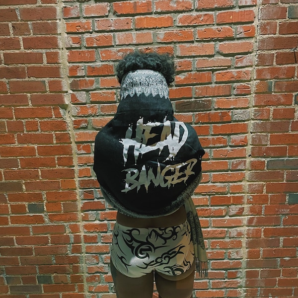 HEADBANGER PASHMINA - Festival Rave Scarf Wook Hippy Pash Unisex Colors ...