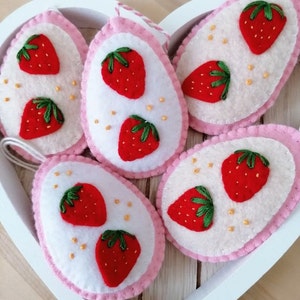 Felt PDF sewing pattern Babushka Bunny Easter decoration | Etsy