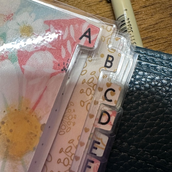 Set of 25 A-Z Tabbed Dividers - Etsy