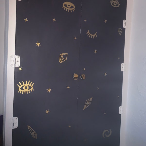 Mystical Charms Wall Decals - Boho Wall Decals, Eye Decals, Talisman ...