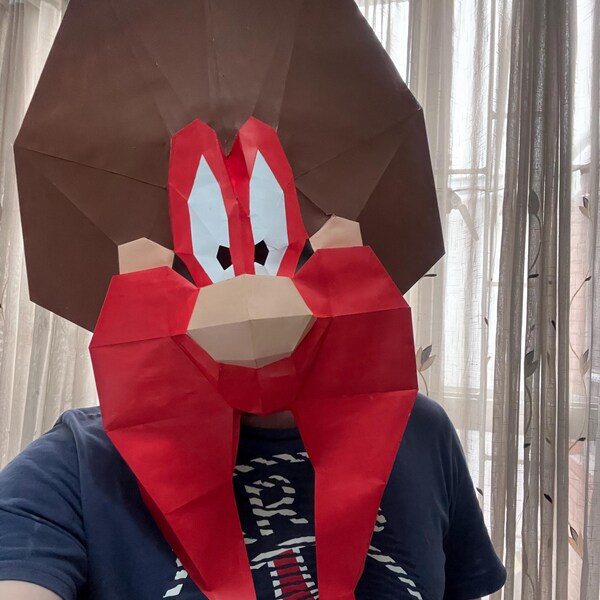 DIY YOSEMITE SAM Looney Tunes Mask - Etsy