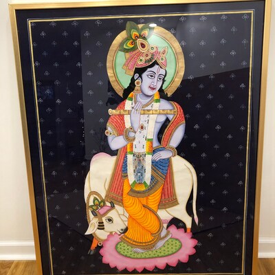 Shrinath Ji Darshan, Pichwai Paintings, Handmade Paintings, Lord ...