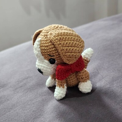 PATTERN: Biscuit the Beagle Crochet Beagle Pattern Amigurumi Beagle ...