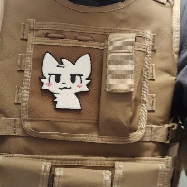 Fluffy Boykisser Meme Chenille Embroidered Patch - Etsy