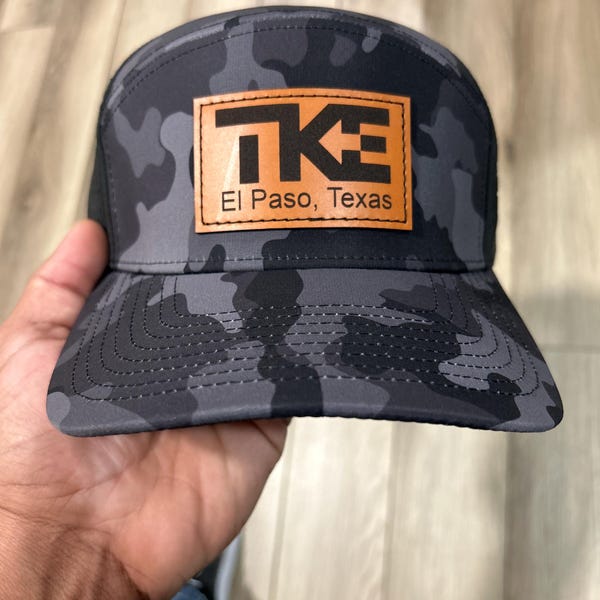 CUSTOM Osprey Logo Hat | Leather Patch Hat | Custom Leather Tags ...