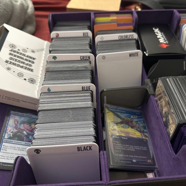 Sort MTG by Color Combinations | Trading Card Dividers W/ FREE Labels ...