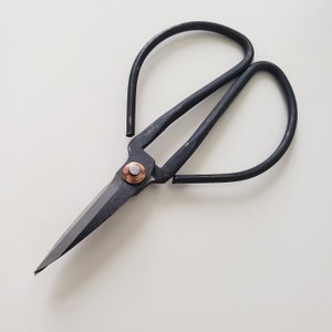 Vintage Finish Black Notion Scissors / Sharp Scissors / Bonsai - Etsy