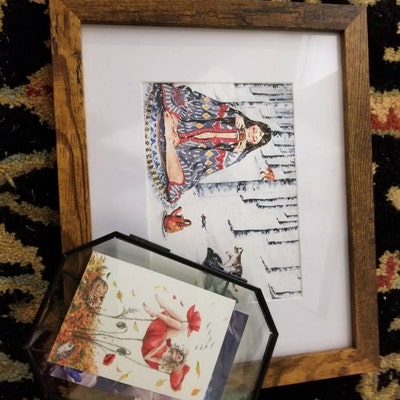 Moon Bathing Original Black and White Painting Art Ink - Etsy