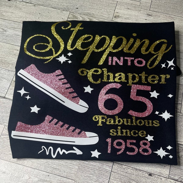 Stepping Into Chapter 40 Fabulous Since 1983 Svg, 40th Birthday Svg ...