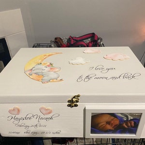 Baby Loss Memorial Box in Memory of Child Mom of an Angel - Etsy
