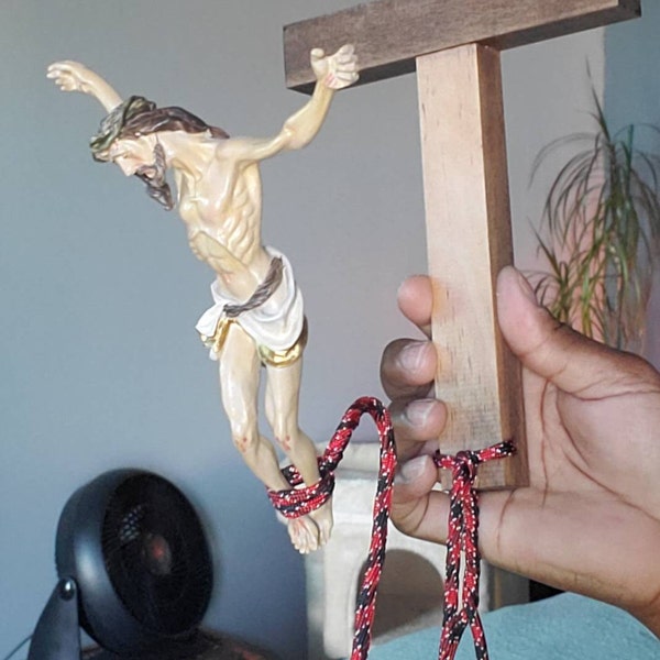 The Original Bunjesus - Bungee Jumping Jesus - Etsy