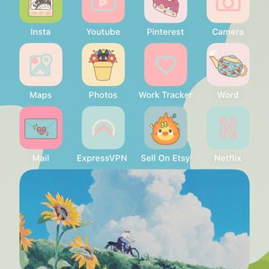Wednesday Inspired Dark and Goth Icon Set for Ios and Android With ...