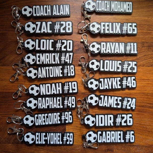 Custom 3D Printed Keychain - Custom Key Chain - Name Keychain - Custom ...