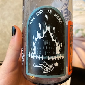 EYEBALL DUCK STICKER Halloween Rubber Ducky Sticker, Spooky Cute Animal ...