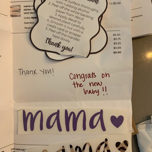 Mama Car Decal, Mom Decal, Mom Decal for Car, Mom Vinyl Sticker, Boy ...