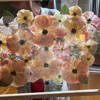 11x14 Custom Floral Shadow Box Wedding Flower Shadow Box Funeral ...