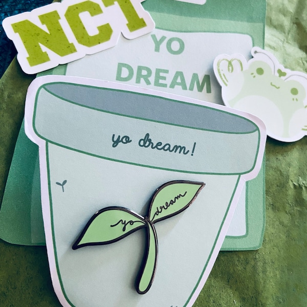 NCT Dream "yo Dream!" Sprout Enamel Pin - Etsy