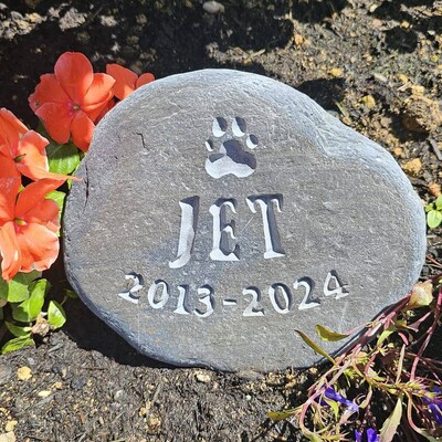 Lucky Pebble, Hand Carved 4 Leaf Clover, Perfectly Pocket Sized Lucky ...