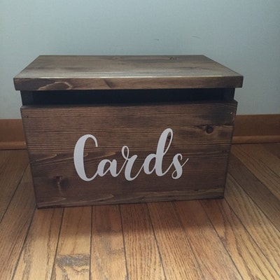 Wedding Cards Decal, Decal for Card Box, DIY Wedding Decor, Custom ...