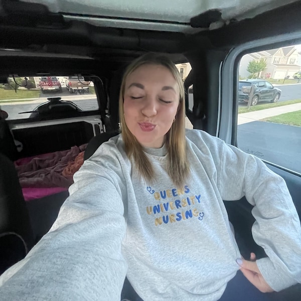 Custom College Nursing Sweatshirt, Nurse Sweatshirt, Nursing Sweatshirt ...