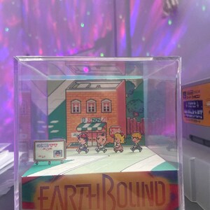 Super Mario Bros Bowser Boss Fight Shadow Box Diorama Art - Etsy