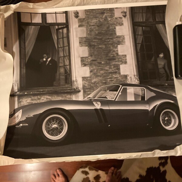 Ford GT Muscle Car in Gulf Racing Livery - Etsy