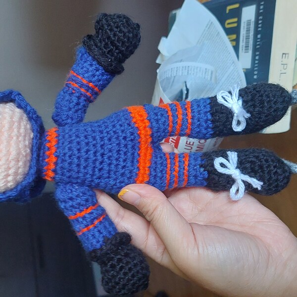 CROCHET PATTERN: Hockey Player Amigurumi Crochet Pattern - Etsy