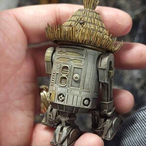 S19 Astromech Droid 3.75 3D Printed Resin Action Figure, Unpainted and ...