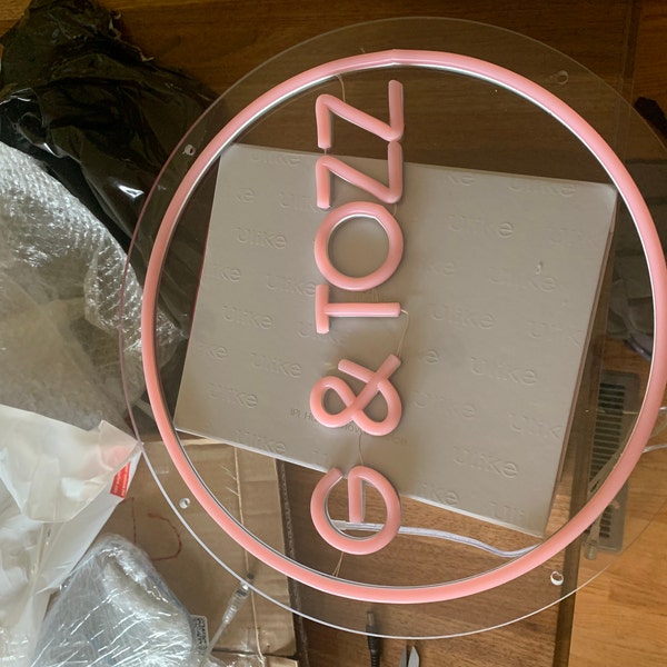 Leave A Message Neon Sign, Custom Audio Guestbook Table Neon Wedding ...