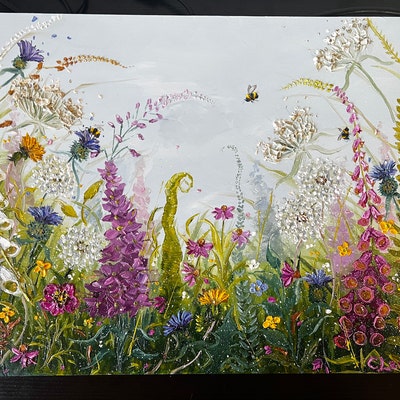 FINE ART PRINT Enchanting 1-wildflower Print Meadow Print. - Etsy