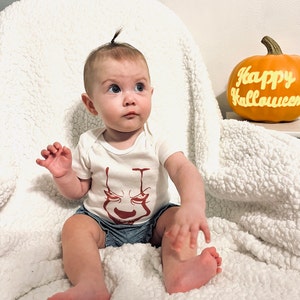 Youll Float Too Baby Horror Bodysuit, It Inspired Baby Bodysuit, Horror ...
