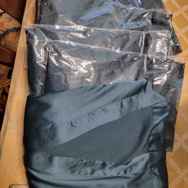 HUNTER GREEN Lace Bridal Robes / Forest Green Robe / Bridesmaid Robe ...