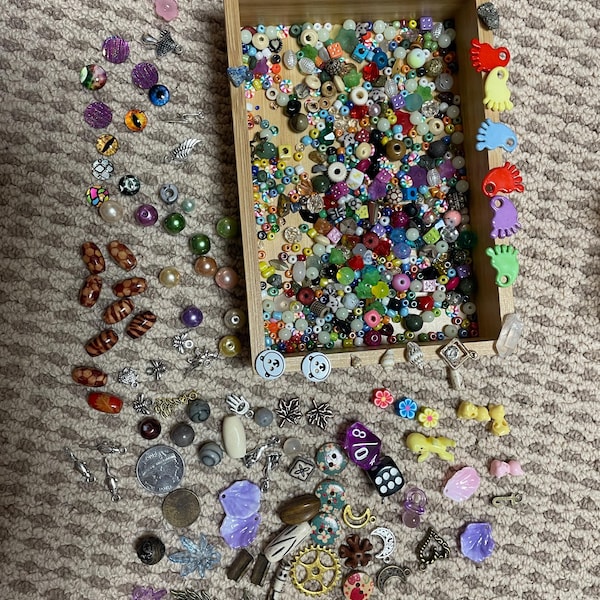 Crow/goblin Confetti Bead/craft Soup, 3 Oz & 6 Oz Bags (cabochons ...