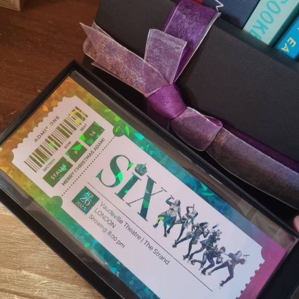 Personalised Foil Concert Tickets for Any Artist or Band - Ariana ...