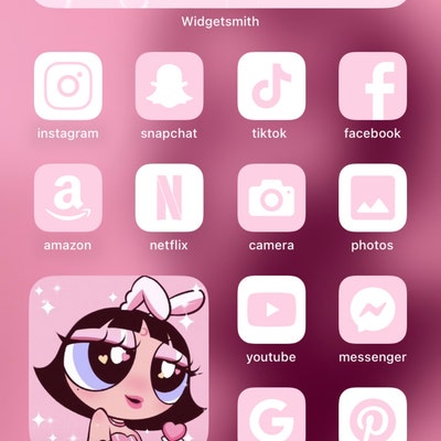 Light Blue Neon App Icons Bundle Neon Aesthetic Themed App Icons Blue ...