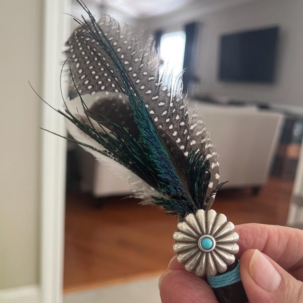 Buckaroo Cowboy Hat Feather, Beautiful Hat Feather, Western Feather ...