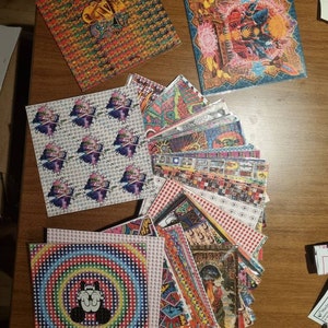 Midnight Psychedelic LSD Blotter Art Psychedelic Acid Free Paper - Etsy