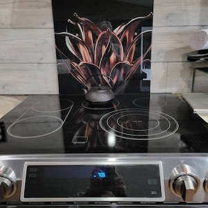 Glass Stove Backsplash Panel, Kitchen Backsplash Tile, Chopping Board ...