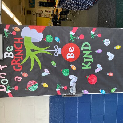 GNOME DOOR Classroom Bulletin Board Door Decor Back to School Door Set ...