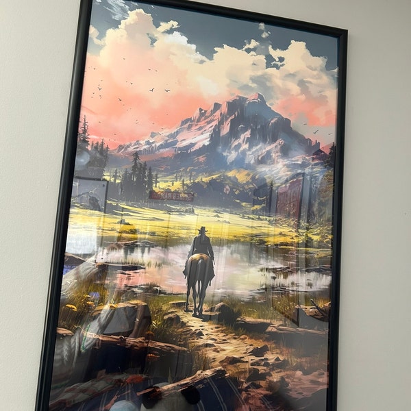 The Last of Us Inspired Digital Gaming Print Full Page Minimalist ...